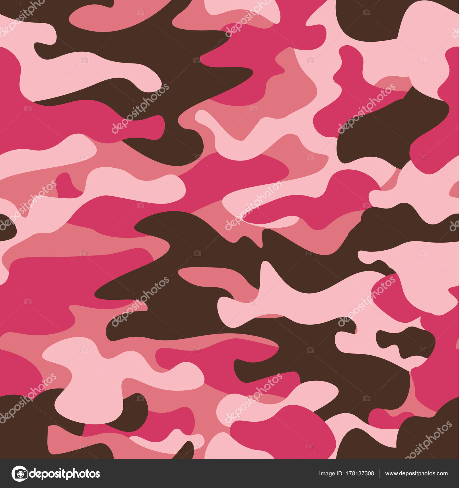 Camouflage seamless pattern background. Classic clothing style masking ...