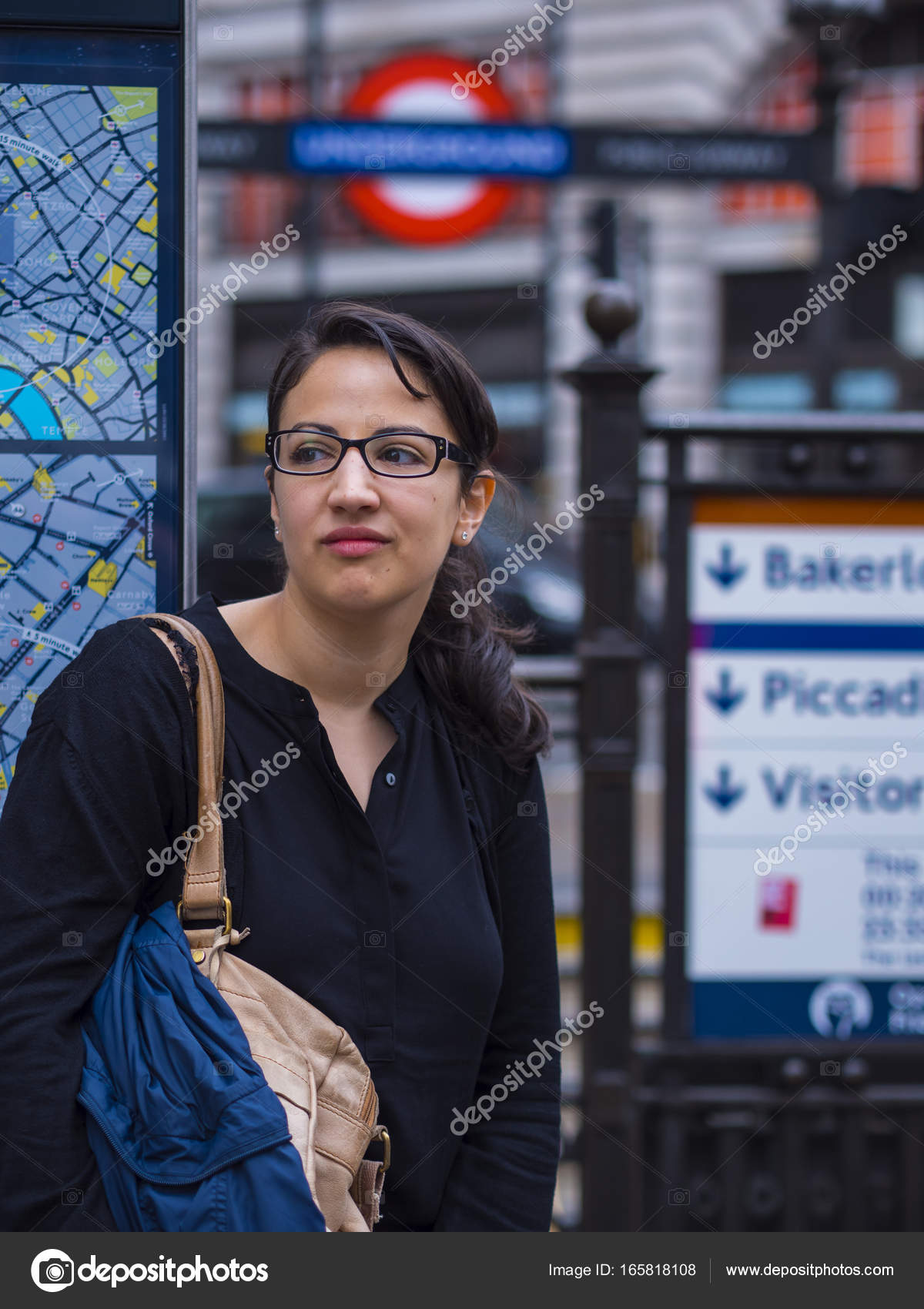 The Famous Subway Entrance At Piccadilly Circus London Popular For A