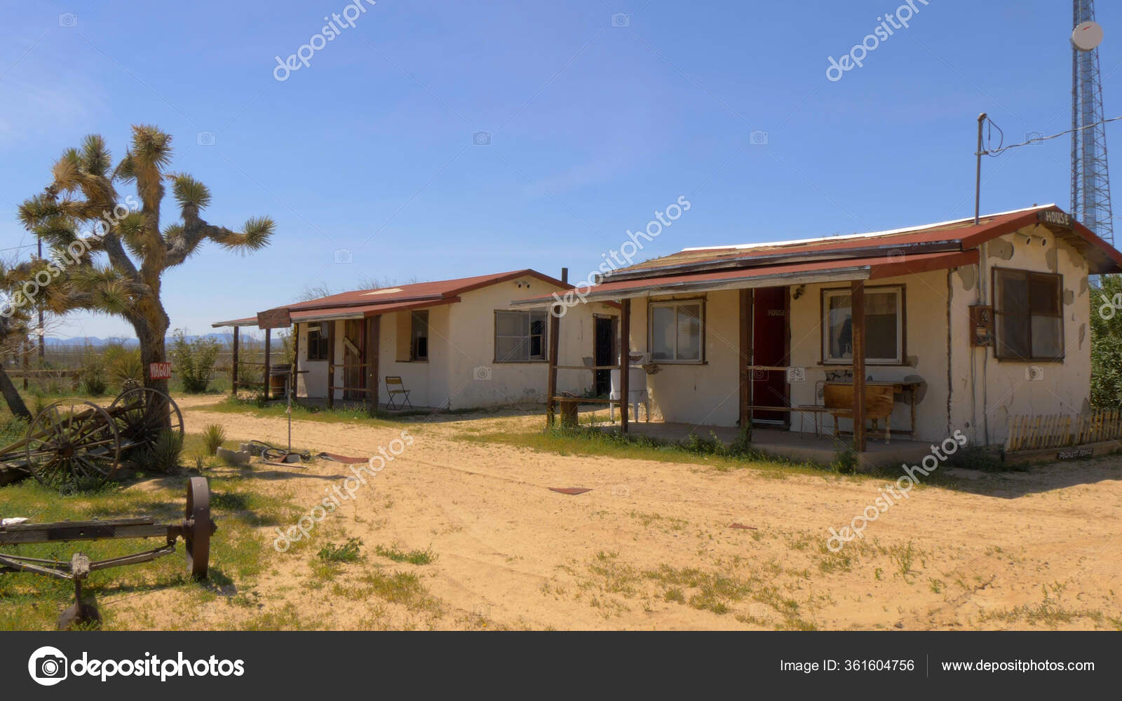 Typical Ghost Town in California - MOJAVE CA, USA - MARCH 29, 2019 ...