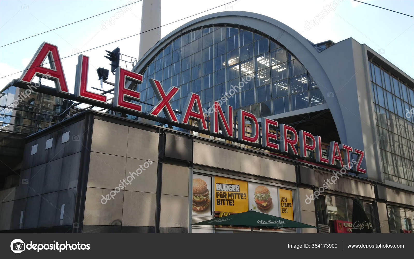 Alexanderplatz Train Station in Berlin - CITY OF BERLIN, GERMANY - MAY ...