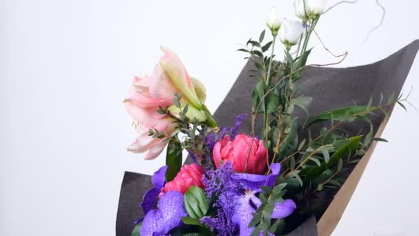 Fresh colorful spring flowers bouquet Stock Photo by ©LiliGraphie 21875531