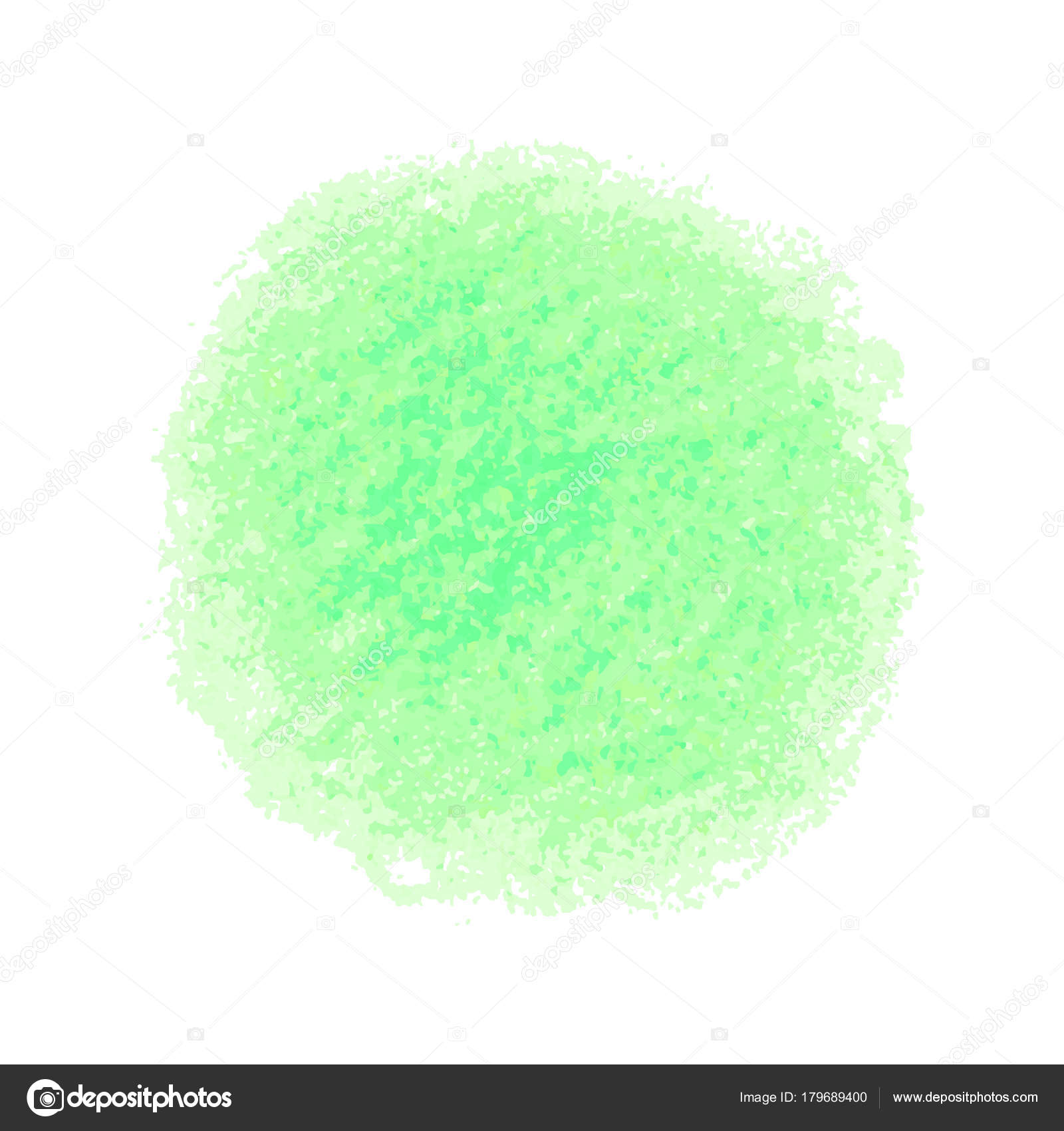Green crayon scribble texture stain isolated on white background ...