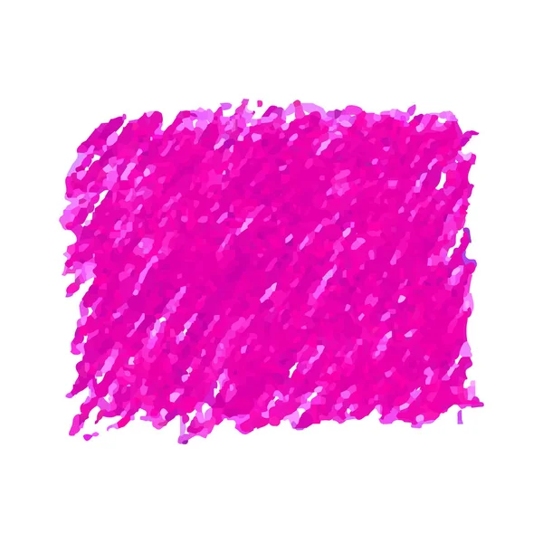 Pink crayon scribble texture stain isolated on white background Stock ...