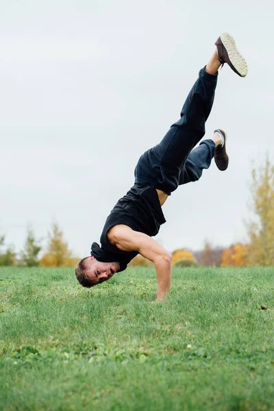 Man handstand Stock Photos, Royalty Free Man handstand Images ...