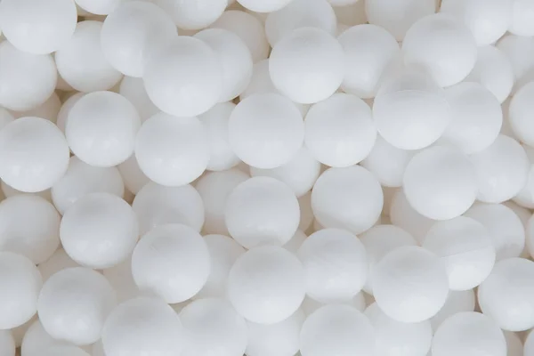 Plastic white balls. background, texture. Stock Photo by ©tyurintv ...