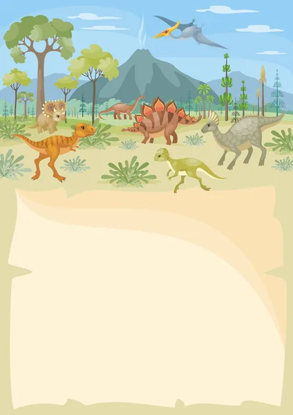 100,000 Prehistoric background Vector Images | Depositphotos