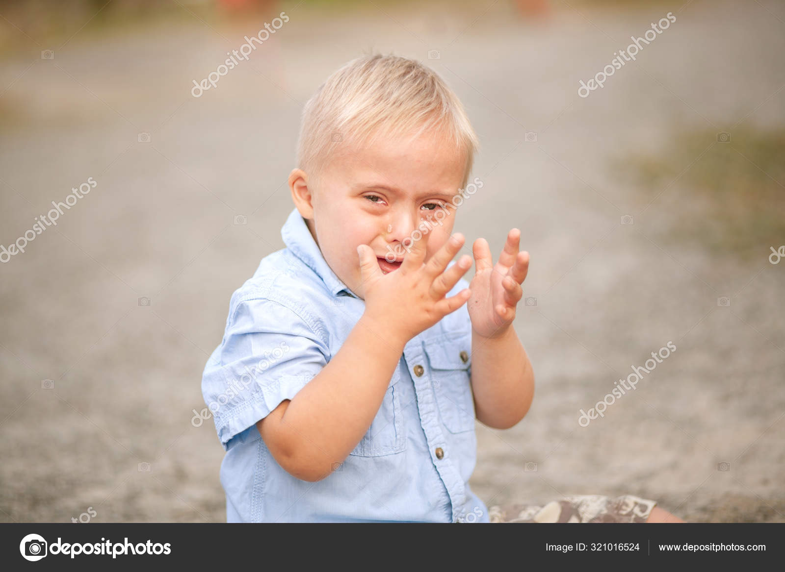 Daily Life Child Disabilities Boy Syndrome Chromosomal Genetic Disorder ...