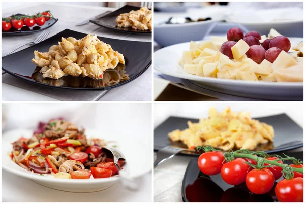 Italian Food Collage — Stock Photo © robynmac #5534779