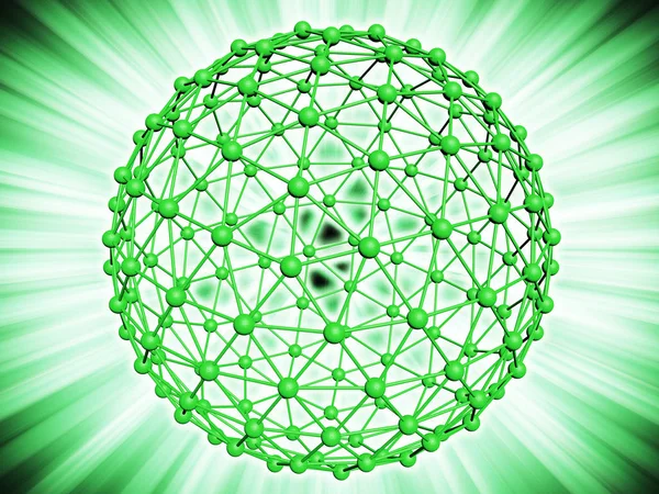 Spherical molecular structure ⬇ Stock Photo, Image by © rajeshbac #1509362