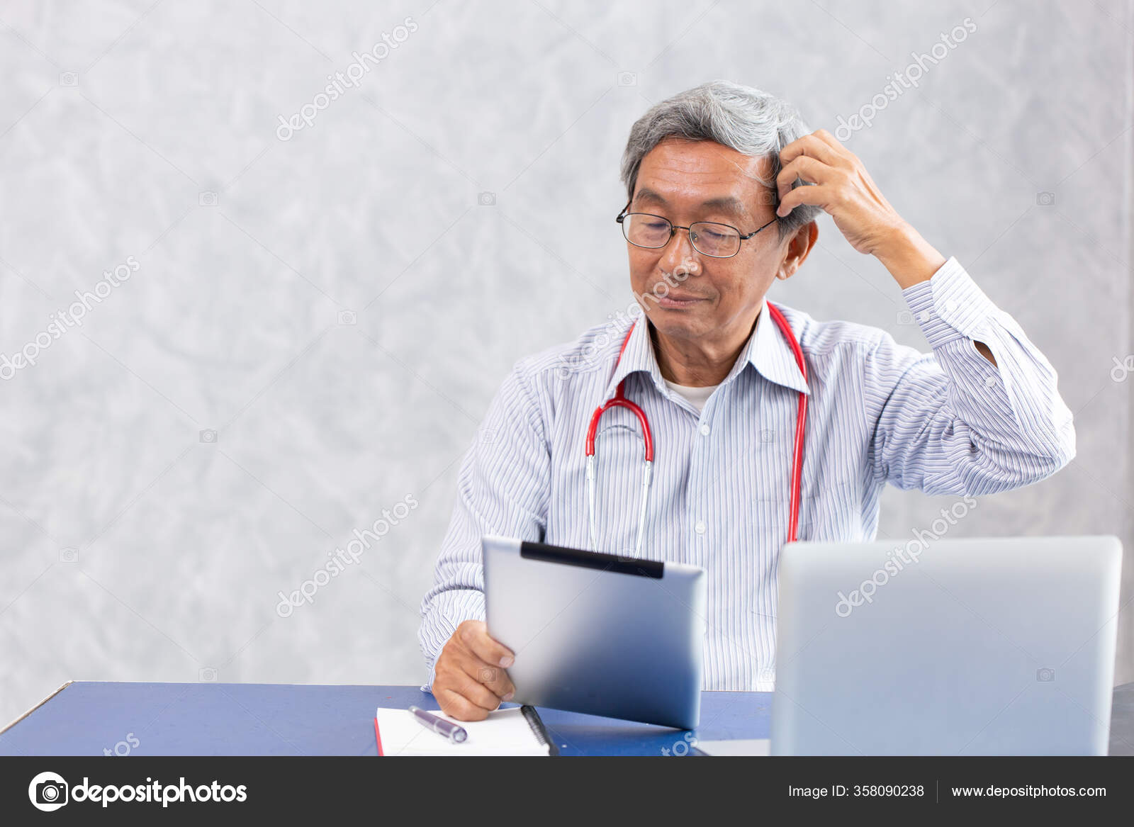 Confused Person Computer