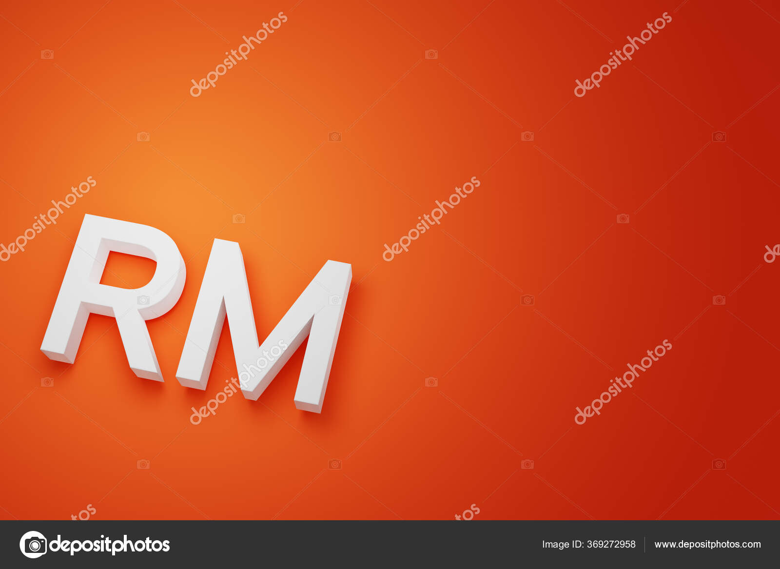 Myr Malaysian Ringgit Currency Sign Business Financial Background ...