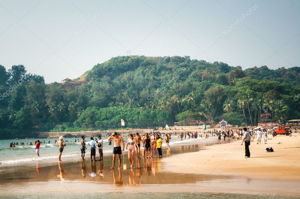 Baga Beach, North Goa, India – Stock Editorial Photo © bortnikau #125275732