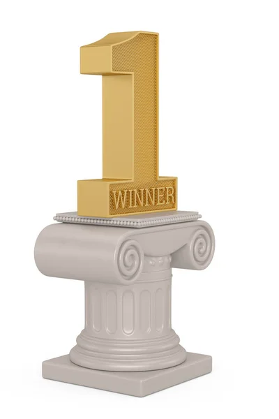 Victory Podium - Roman Numbers 1, 2, 3 - Gold, Silver, Bronze ⬇ Stock ...