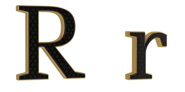 Letras oro r Vektor Stok, Ilustrasi Letras oro r Bebas Royalti ...