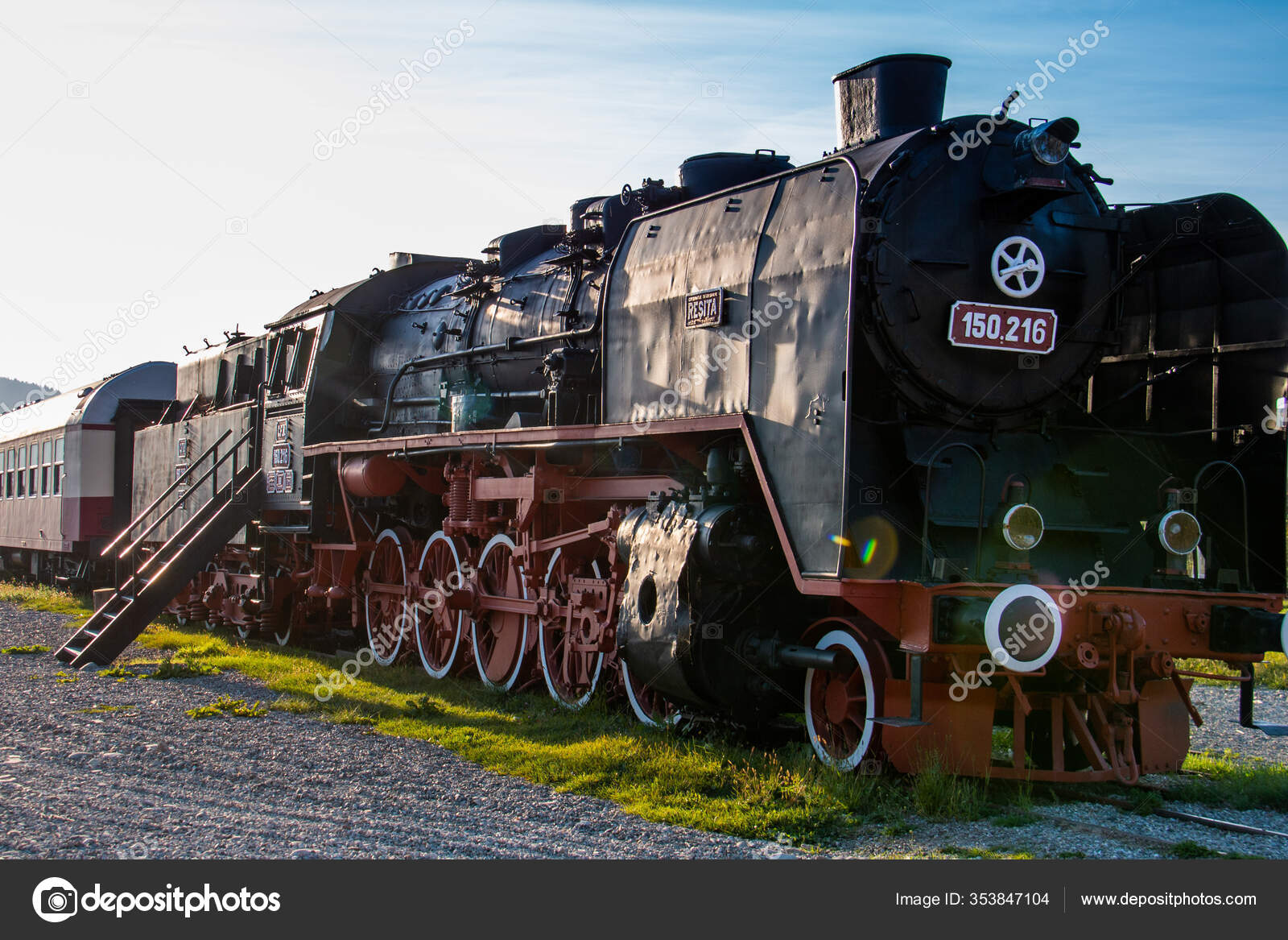 Viseus Sus Romania October 2014 Mocanita Steam Locomotive Fueled Wood – Stock Editorial Photo ...