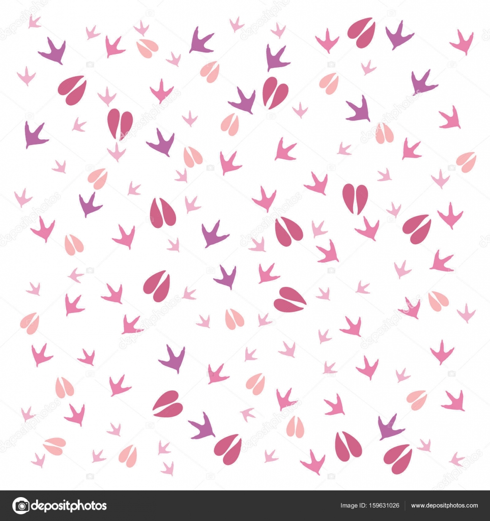 Nice picture of traces of birds and animals Stock Vector Image by ...