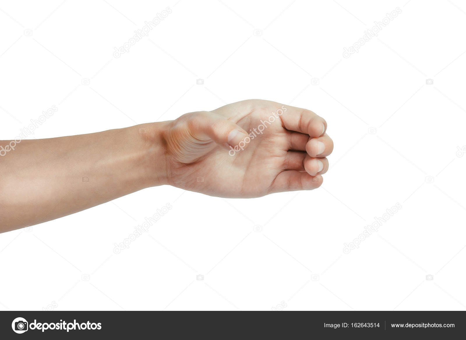 Hand Grabbing Something