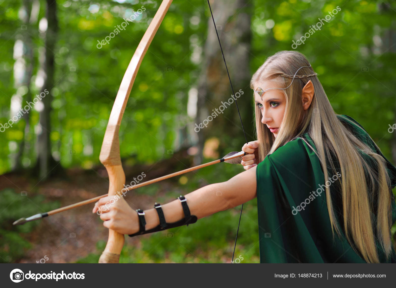 Female Elven Archer Costume