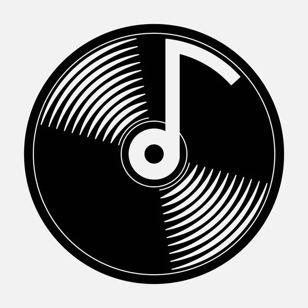 Music cd icon — Stock Vector © Chuhail #8950241