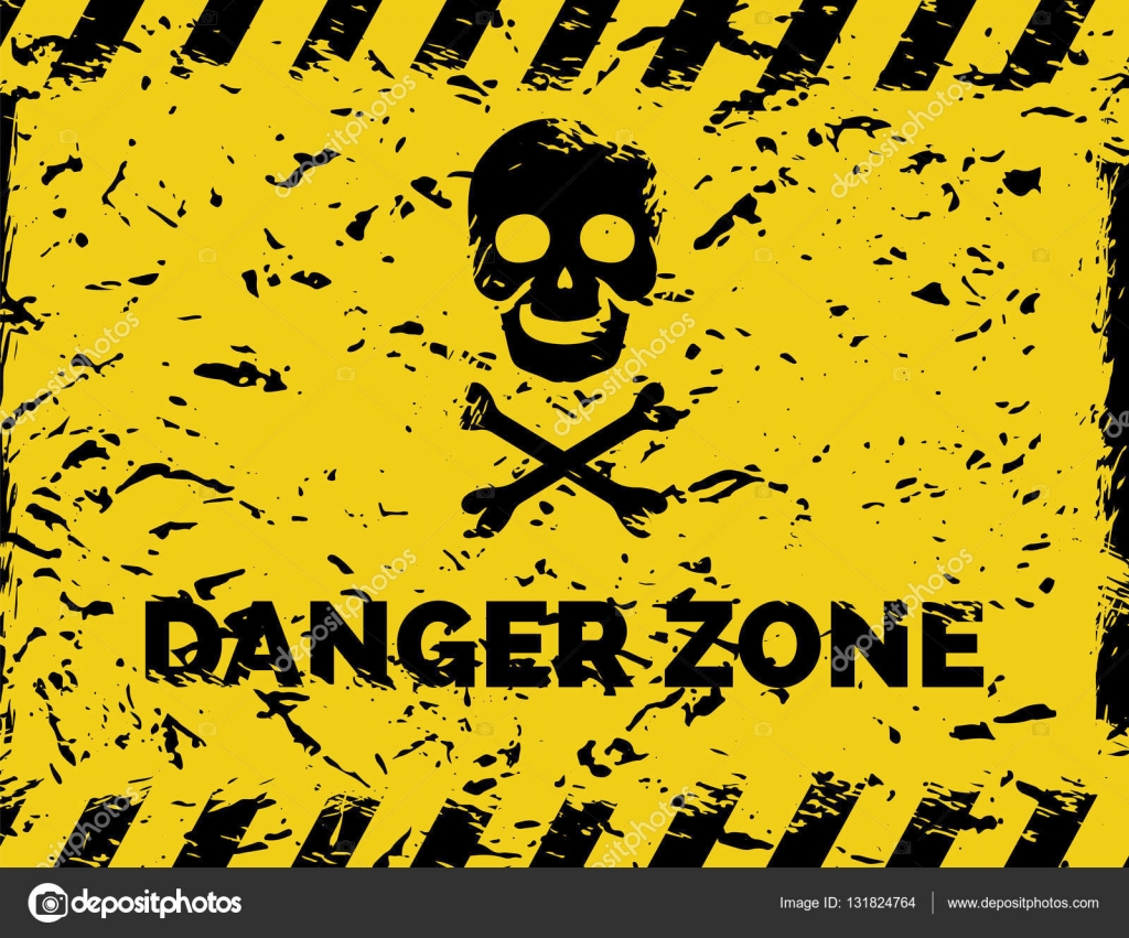 Danger zone grunge background Stock Vector Image by ©vectortatu #131824764