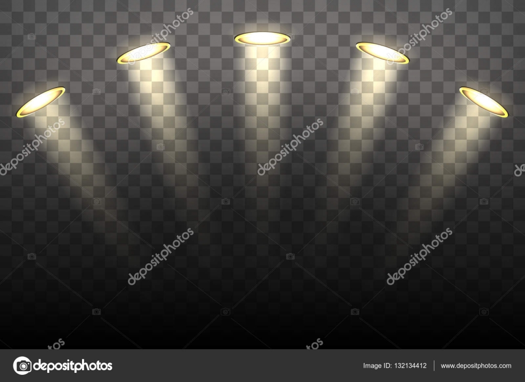 Luzes no fundo transparente Stock Vector by ©vectortatu 132134412