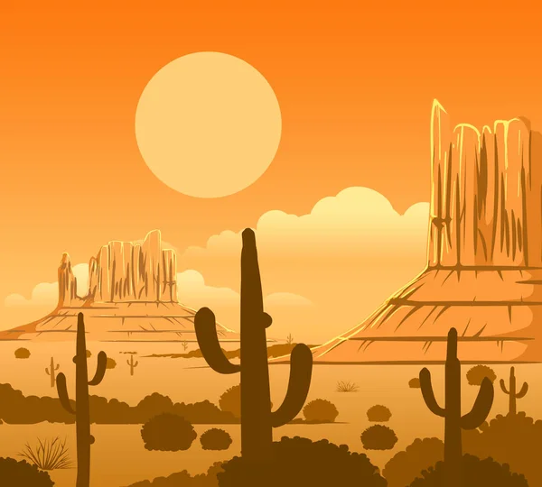 Western Desert Backdrop