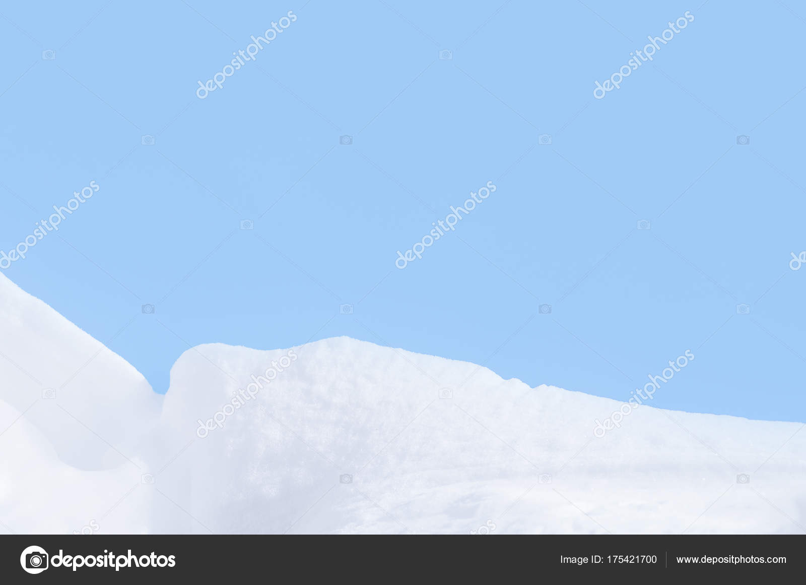 Snow white texture. Background of fresh snow Stock Photo by ...