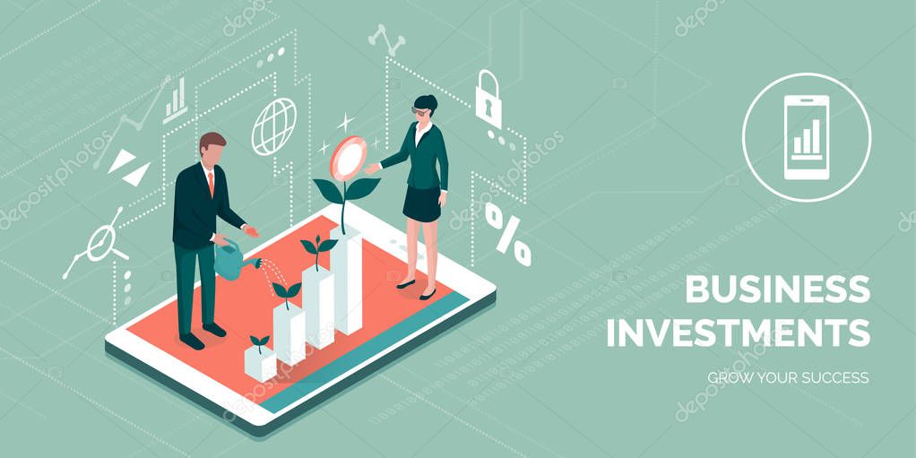 Empresario y empresario que eligen la solución adecuada para las inversiones y el ahorro 2024