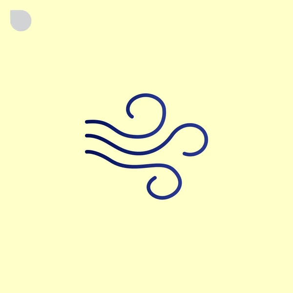Blowing Wind icon — Stock Vector © Iconbunny #75718829