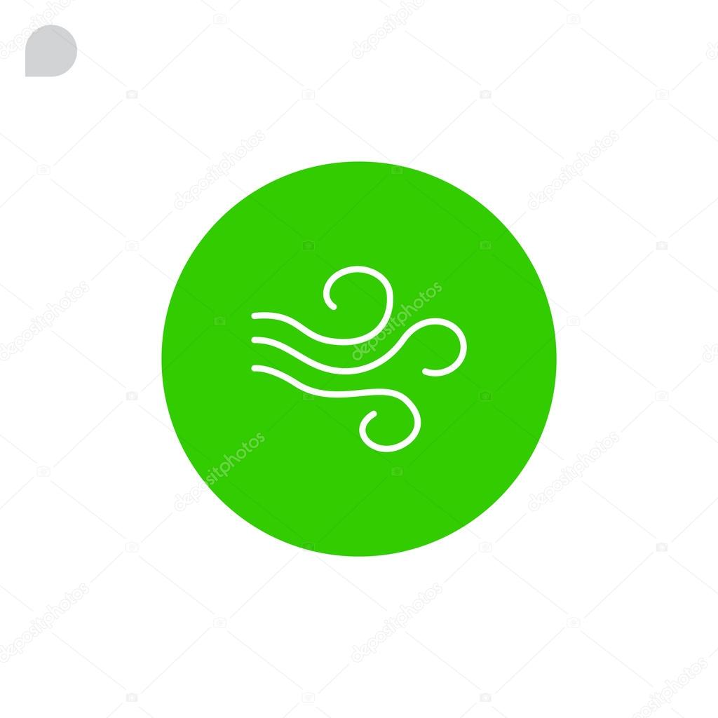 Blowing wind icon — Stock Vector © Mr.Webicon #125950620 Blowing wind icon — Stock Vector © Mr.Webicon #125950620