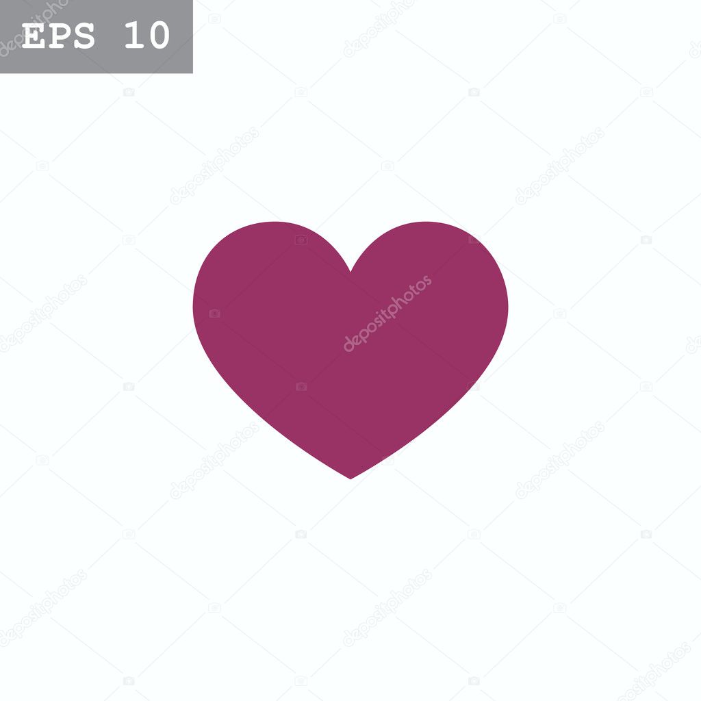 Heart sign icon Stock Vector Image by ©Mr.Webicon #125954316