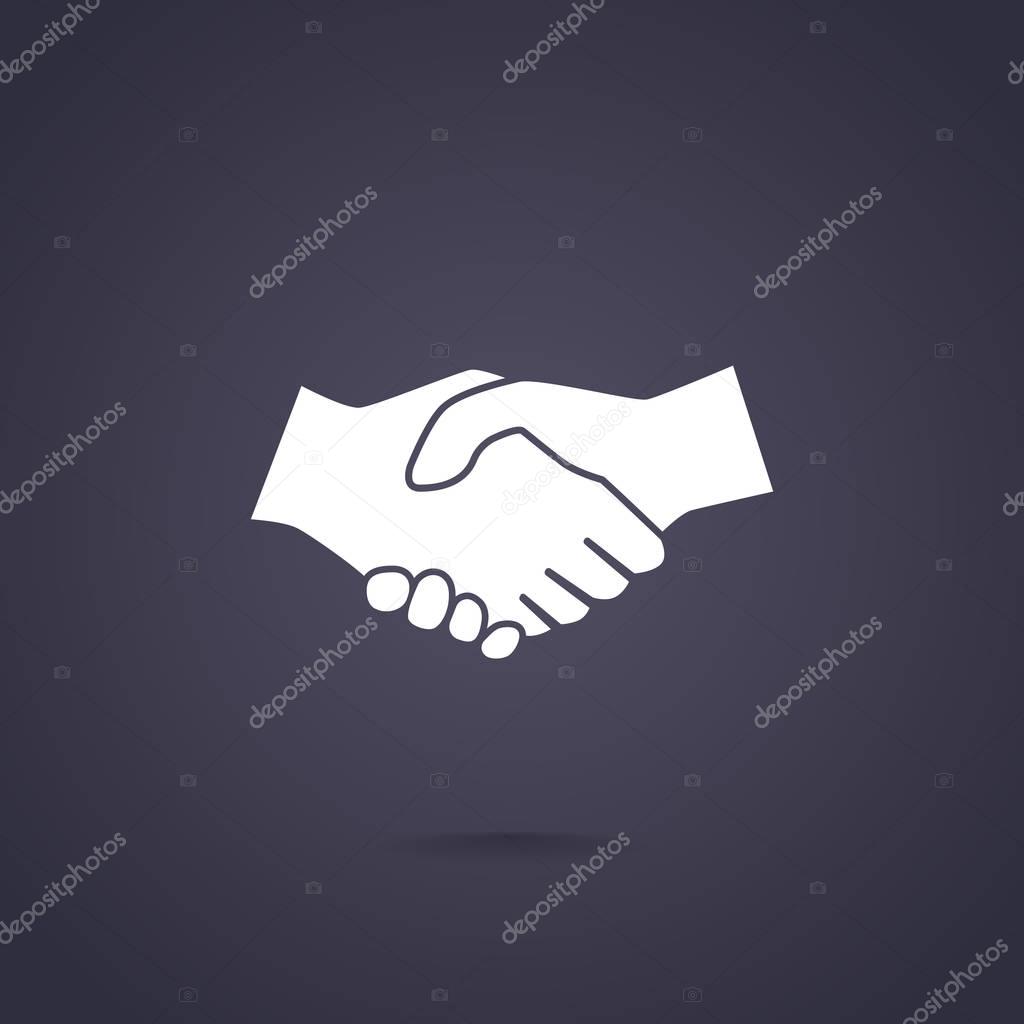 Handshake web icon Stock Vector Image by ©Mr.Webicon #129125356