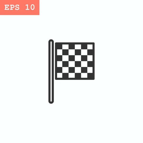 Checkered flag icon Vector Art Stock Images | Depositphotos