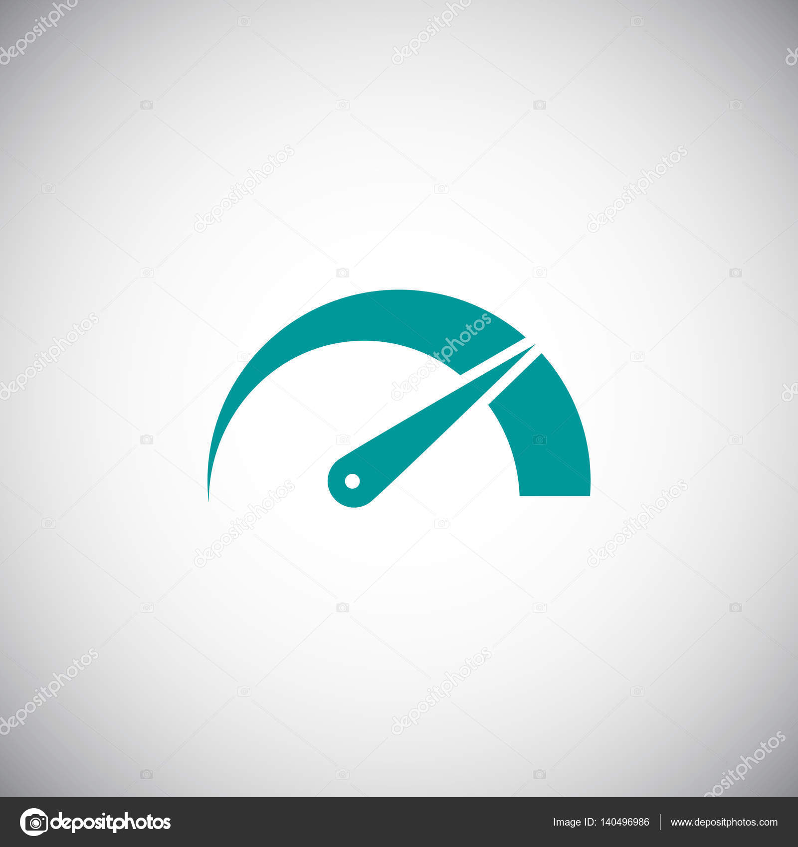 Speedometer flat style icon Stock Vector Image by ©Mr.Webicon #140496986