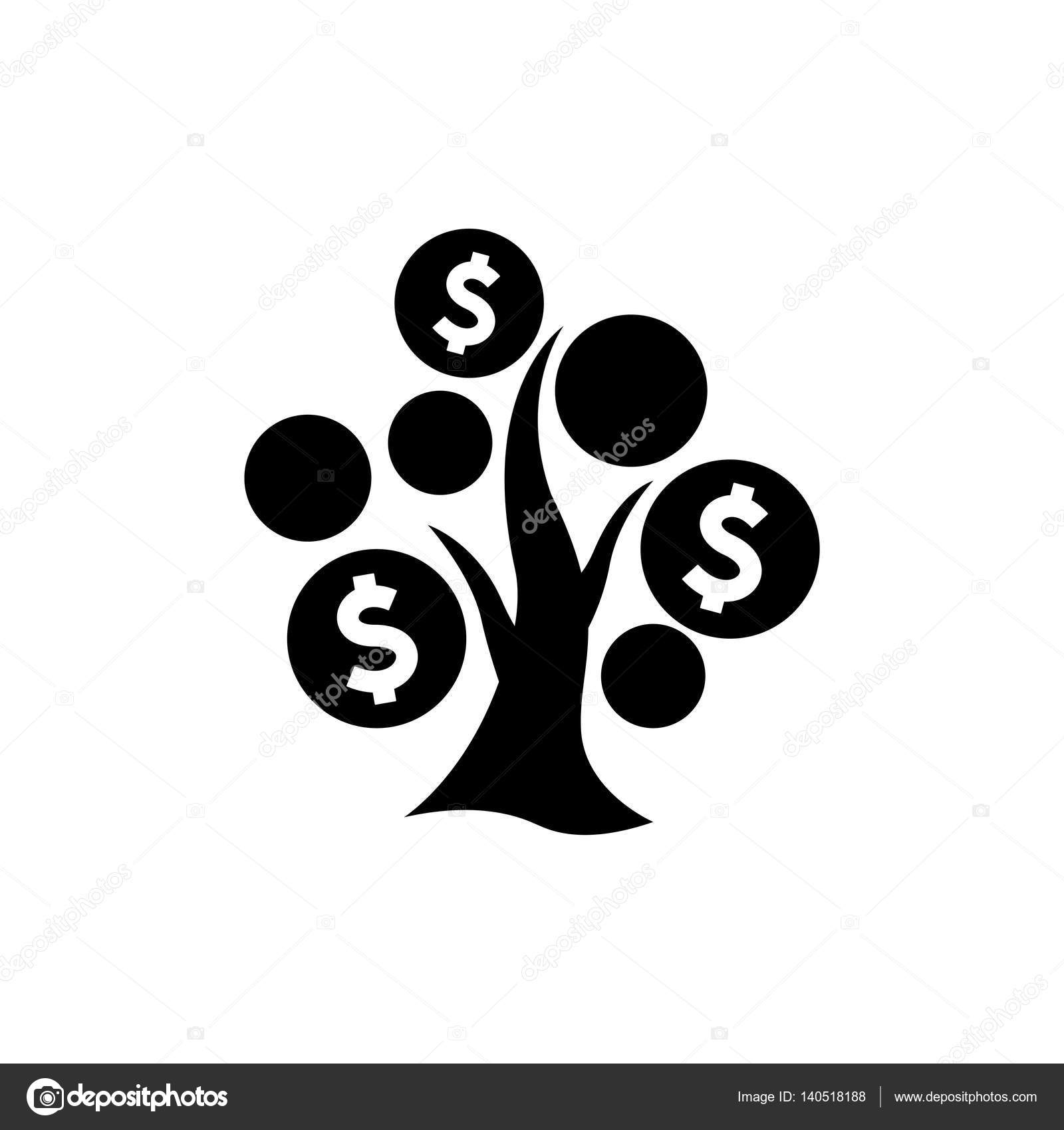 Money tree icon — Stock Vector © Mr.Webicon #140518188