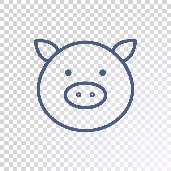 Fondo transparente de cerdos imágenes de stock de arte vectorial ...