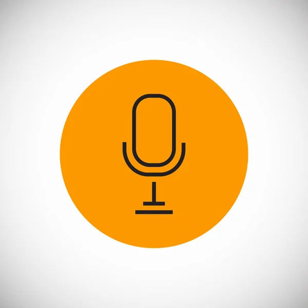 Microphone flat style icon Stock Vector Image by ©Mr.Webicon #140519538