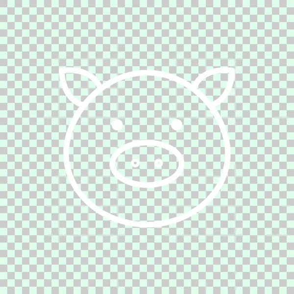 Fondo transparente de cerdos imágenes de stock de arte vectorial ...