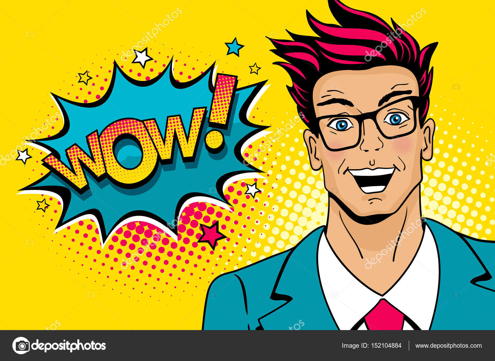 Wow Expression Cartoon