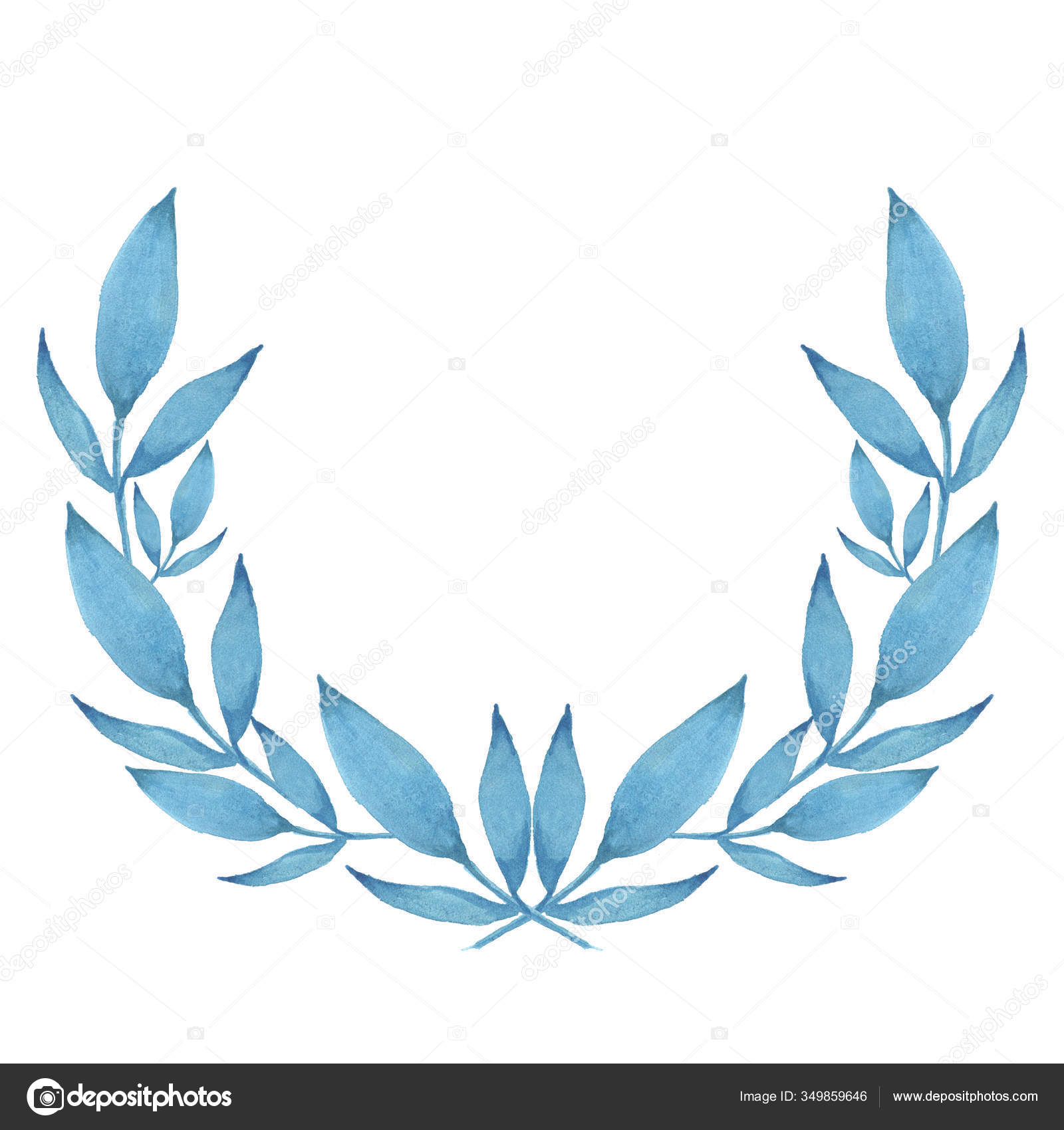 Blue Leaf Clip Art