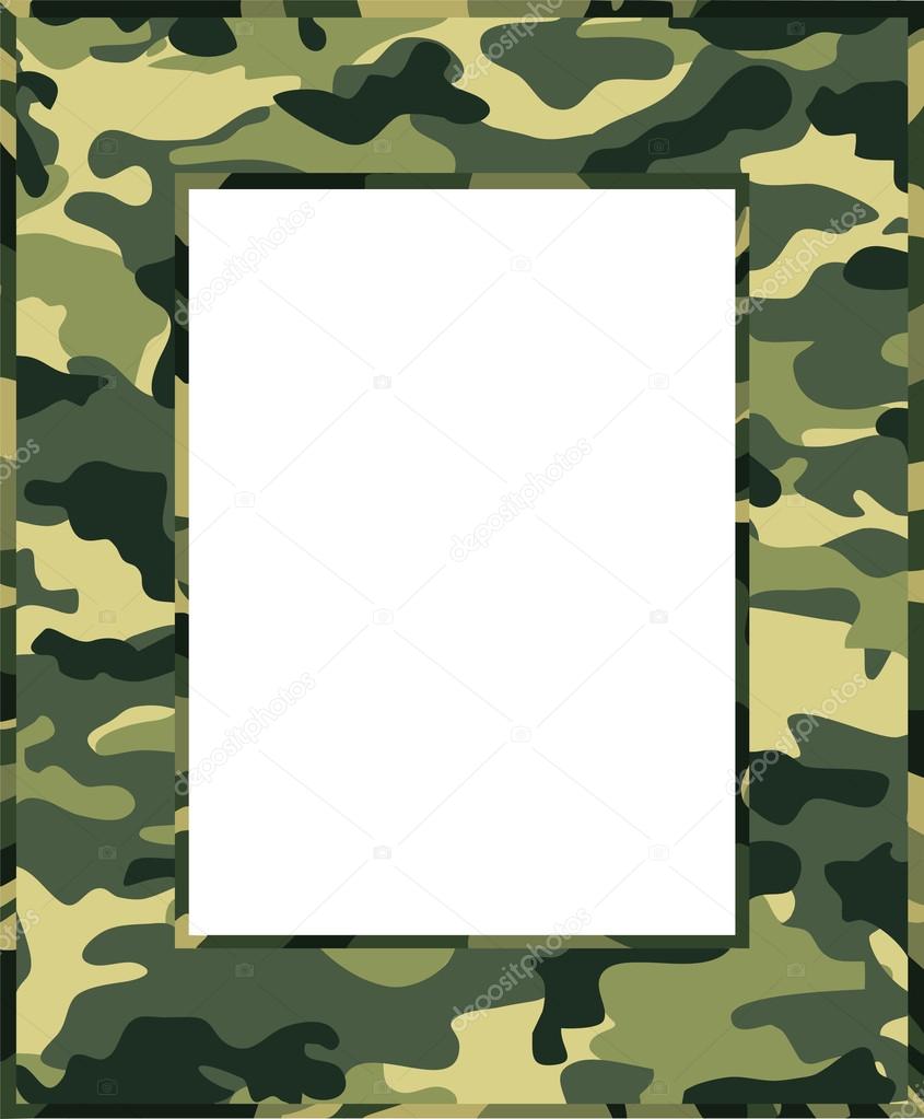 Military Camo Border