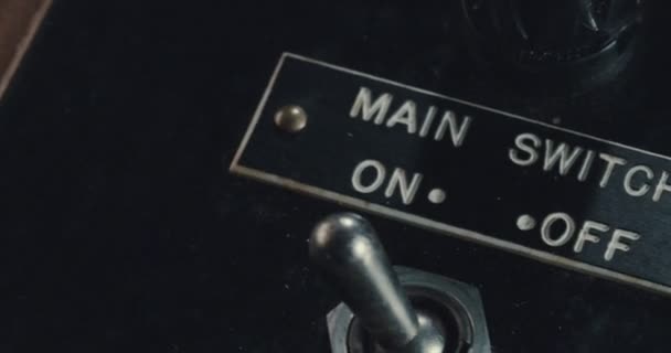 Vintage electrical equipment. — Stock Video © arbllrom #148260143