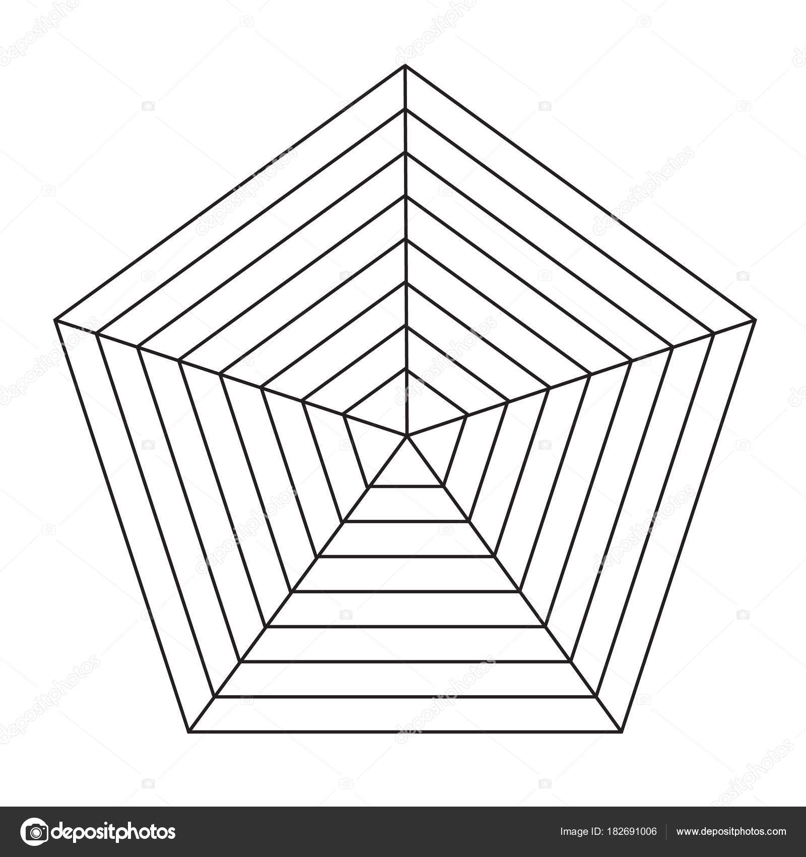 Radar chart icon on white background. radar chart symbol. radar Stock ...