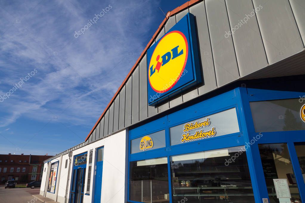 Sucursal de la cadena de supermercados LIDL 2023