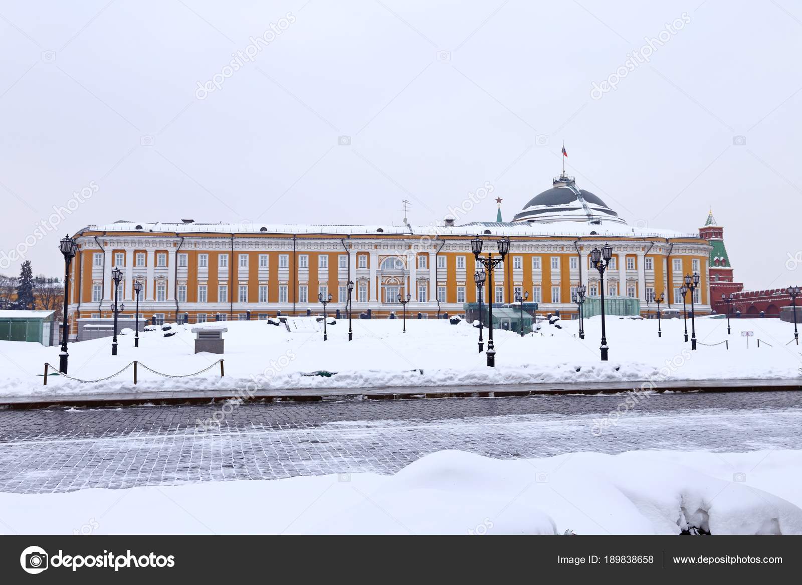 Senate Building Moscow Kremlin Russia Unesco World Heritage Site ...