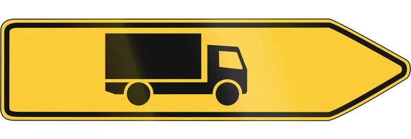 Signalisation de circulation de camion Stock Photos, Royalty Free ...