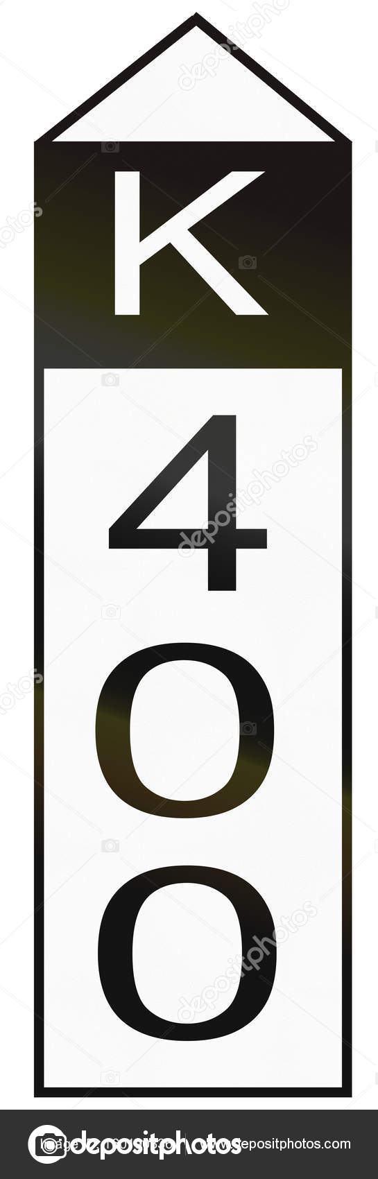 Old kilometer sign used on Argentine road — Stock Photo © jojoo64 ...