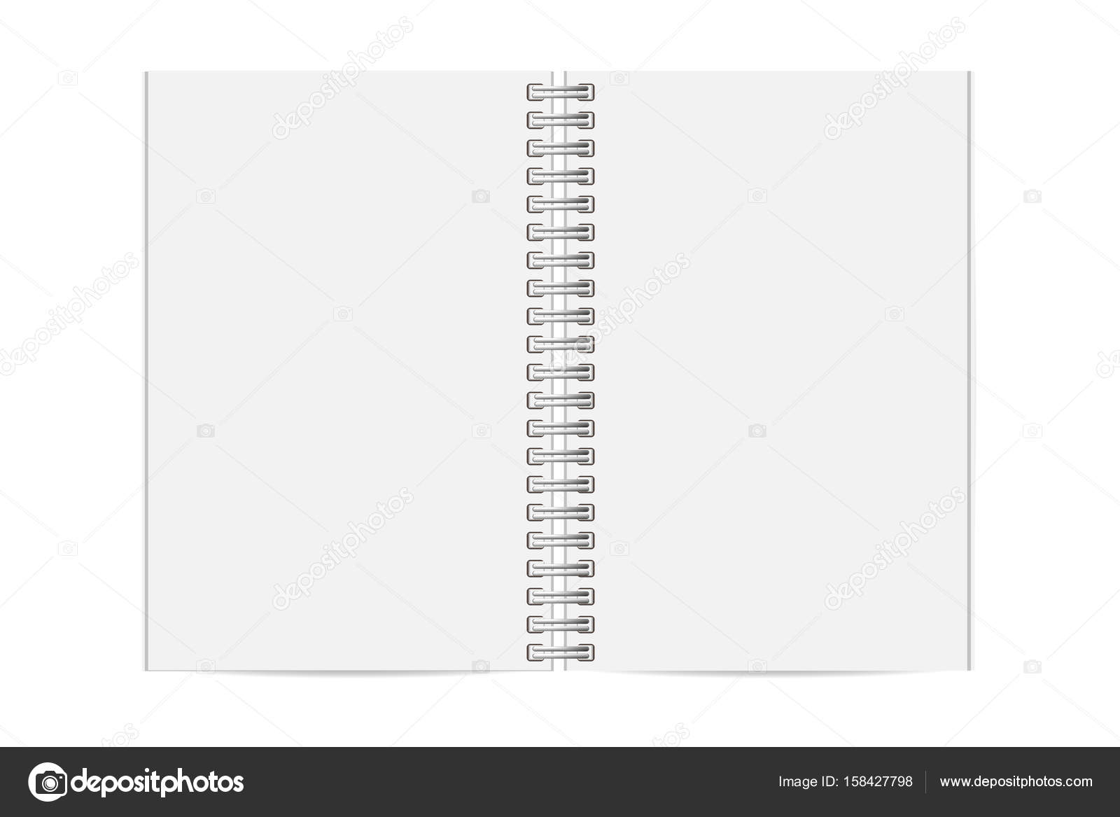 Spiral Notebook Template