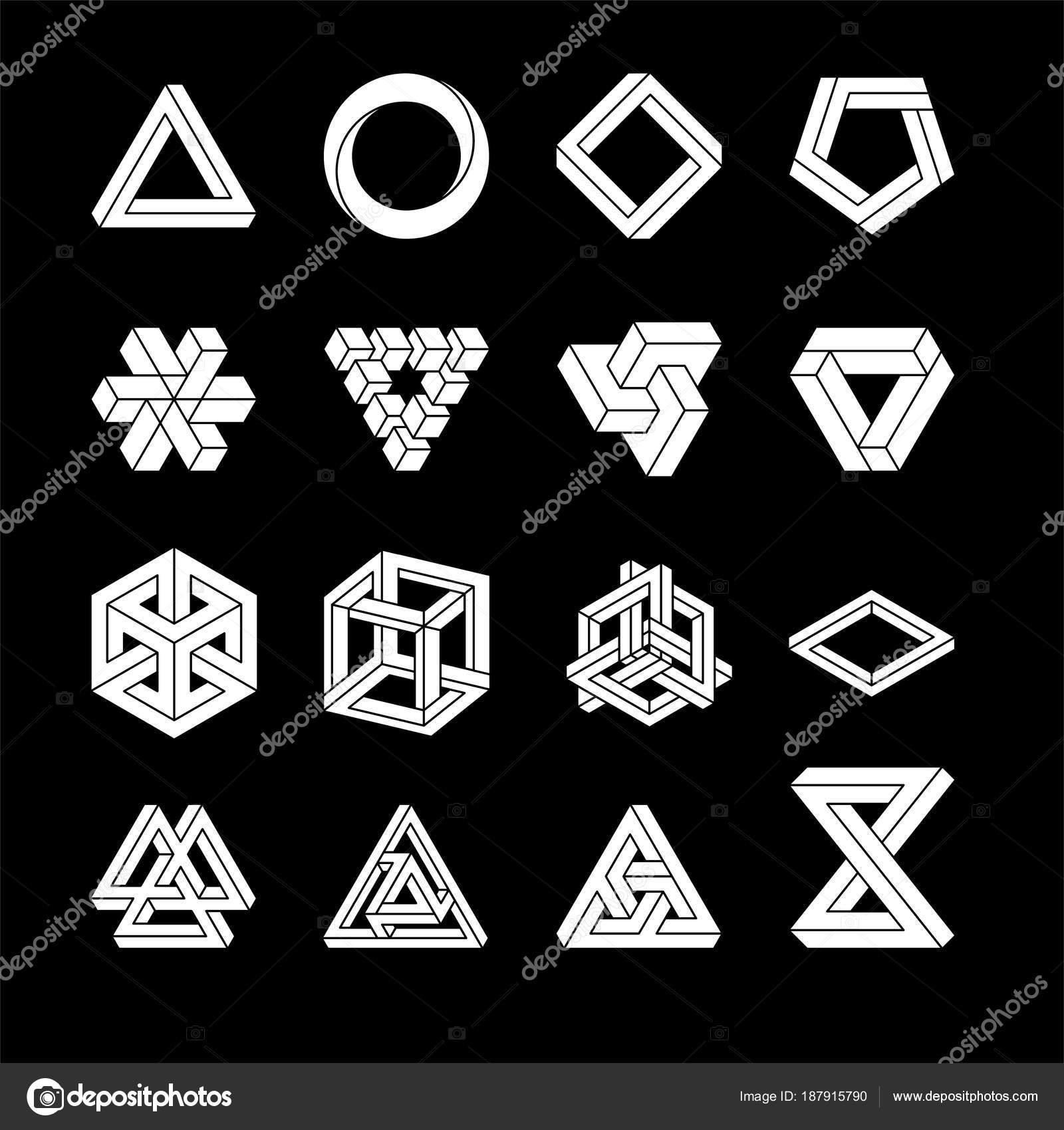 Shape Optical Illusions