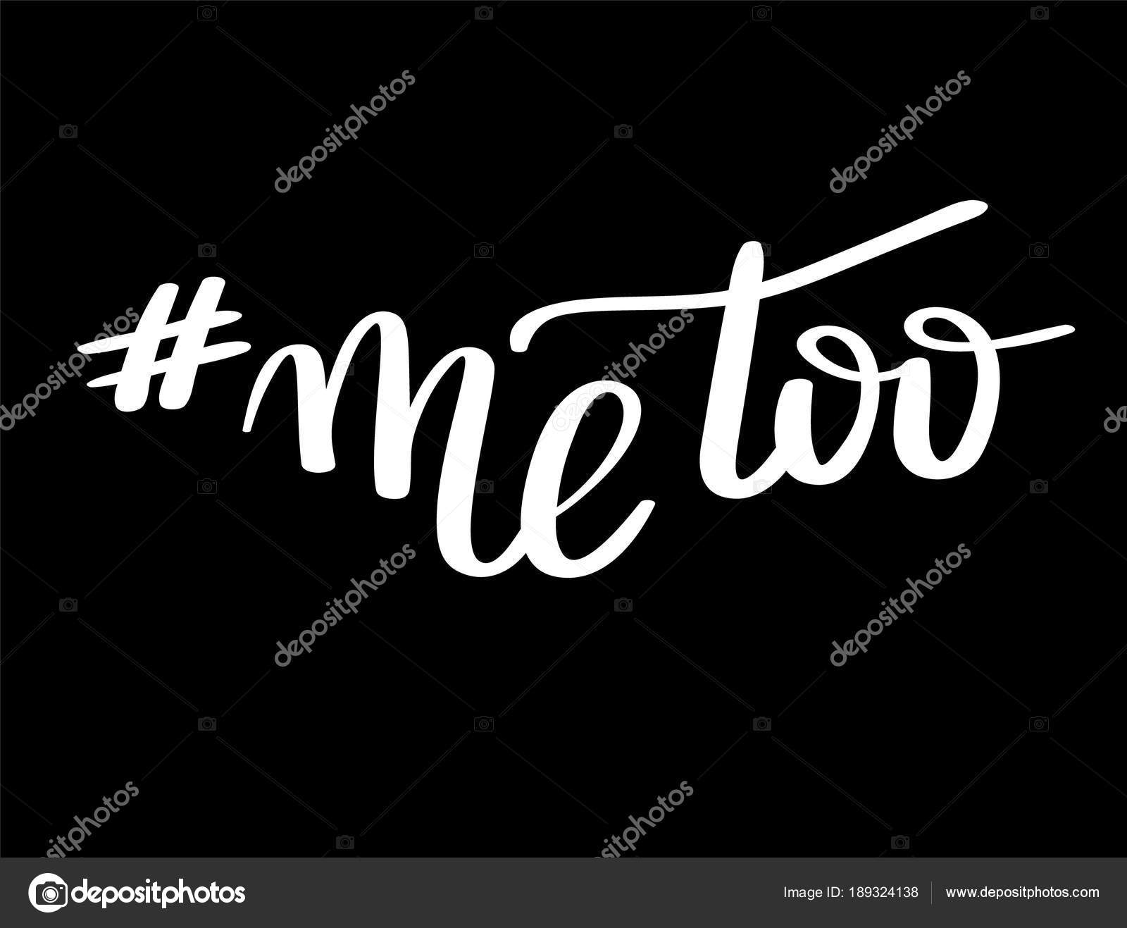 Me Too Hand Lettering A Call To Stand Against Sexual Harassment